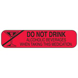 Do Not Drink Alcoholic Beverages Labels - 2008 - Health Care Logistics®