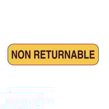 Non Returnable Labels - 2156 - Health Care Logistics®