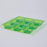 EZ Grid™ Class B Green Square Blisters, Large, PVdc - 6512G - Health ...