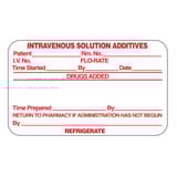 Intravenous Solution Additives Labels - 2302 - Health Care Logistics ...