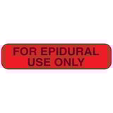 For Epidural Use Only Labels - 2155 - Health Care Logistics®