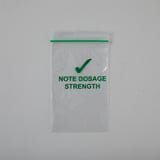Note Dosage Strength Bags, 4x6 - 21039 - - Health Care Logistics®