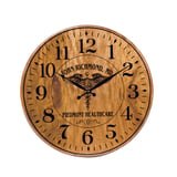 Caduceus Barrel Head Clock, Personalized - Health Care Logistics ...