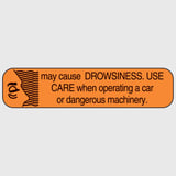 May Cause Drowsiness Labels - 2064 - Health Care Logistics®