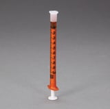 BD™ Oral Dispensers with Tip Caps, 1mL, Amber - Health Care Logistics®