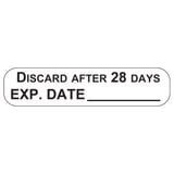Discard After 28 Days Labels - 18369 - Health Care Logistics®