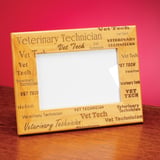 Vet Tech 4x6 Wood Photo Frame - VK132 - Health Care Logistics® - Health ...