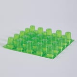 EZ Grid™ Class B Round Blisters, X-Large, PVdC, Green - 6503G - Health ...