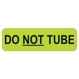 Do Not Tube Labels - 2349 - Health Care Logistics® - Health Care Logistics®