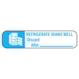 Refrigerate Shake Well Discard After Labels - 2012 - Health Care Logistics®