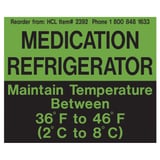 Medication Refrigerator Magnet - 2392 - Health Care Logistics® - Health ...