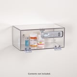 HCL® Locking Polycarb Wall Box, Clear, 11x5x6 - 20465 - Health Care ...