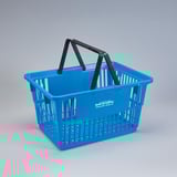 HCL® Tote Basket, Small, Blue - 4023B - Health Care Logistics®