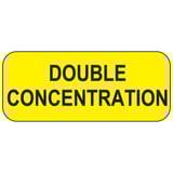 Double Concentration Labels - 17863 - Health Care Logistics®