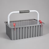 Security Transport Tote with Lid - Health Care Logistics®