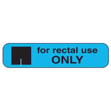 For Rectal Use Only Labels - 2066 - Health Care Logistics®