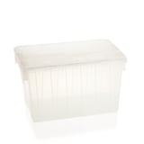 Hinged Lid Transfer Box, 22x13x15 - 5533C - Health Care Logistics®