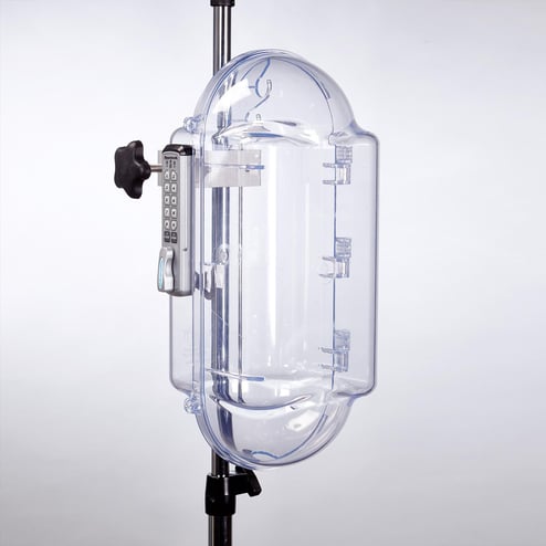 The Pod 2.0 IV Lock Box w/ KEDL, Clear - 20478 | Health Care Logistics
