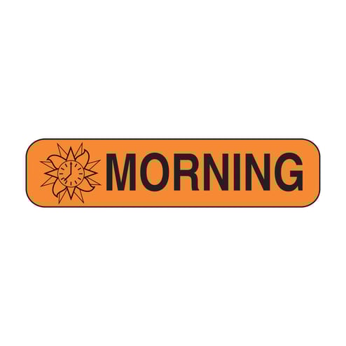 Morning Labels - 2119 - Health Care Logistics®