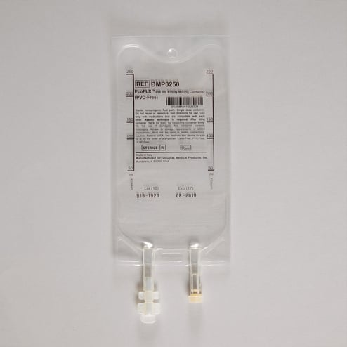 intravenous bag empty