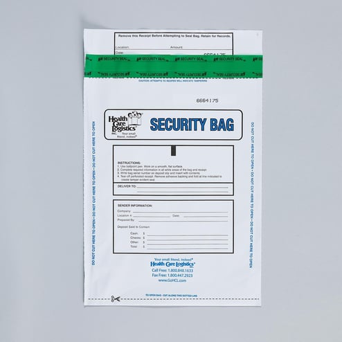 HCL® Alert Void Security Bags, White, 9 x 12 - 10443 - Health Care ...